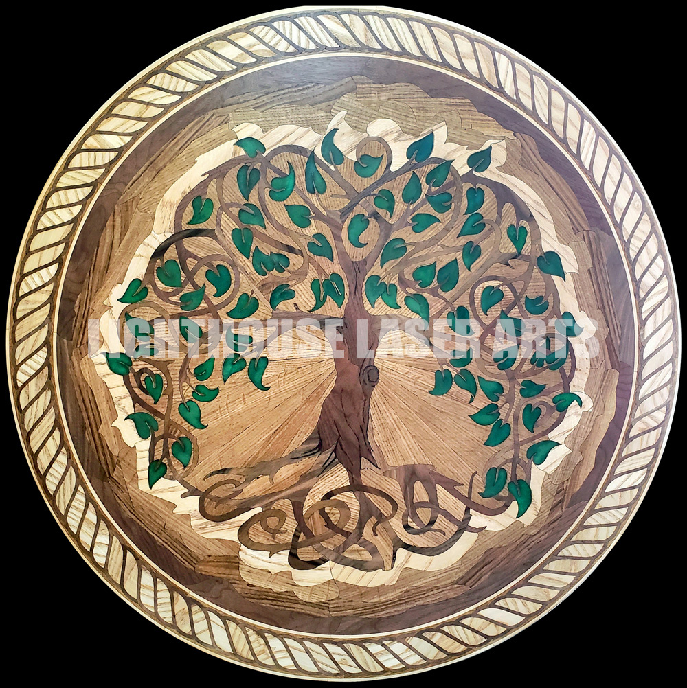 Tree Of Life Medallion Inlay