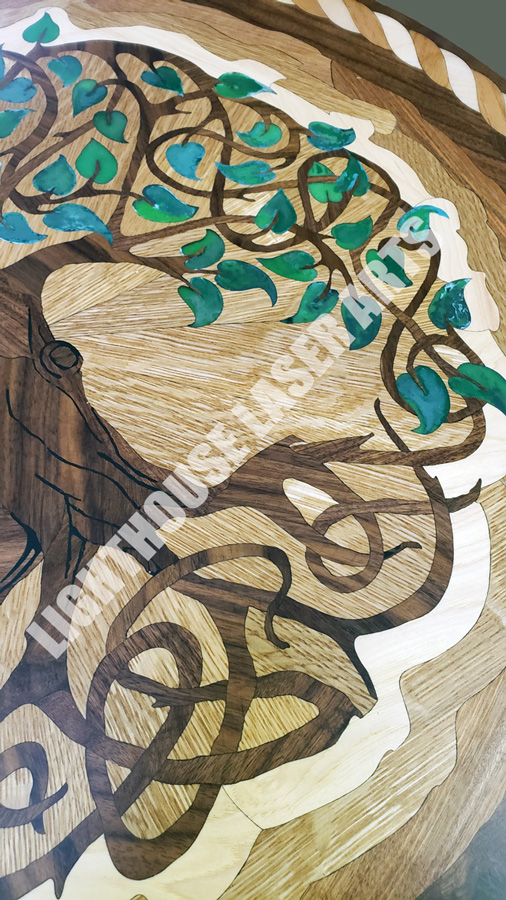 Tree Of Life Medallion Inlay